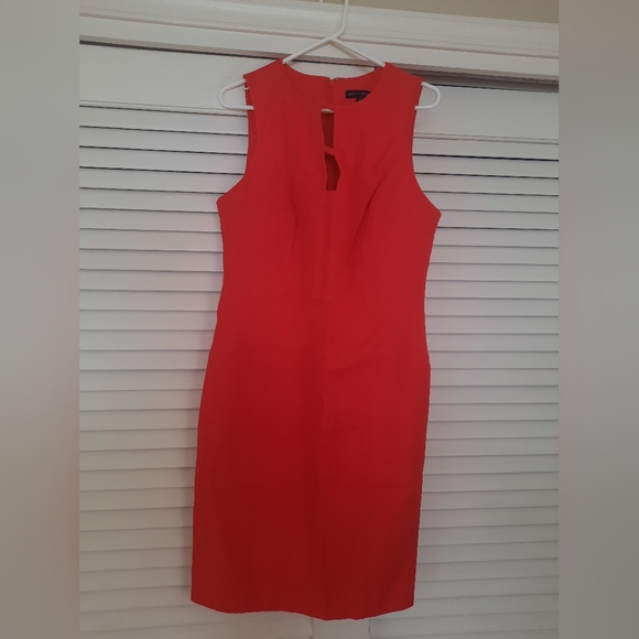 Banana Republic | Dresses | Banana Republic Red Dress | Poshmark